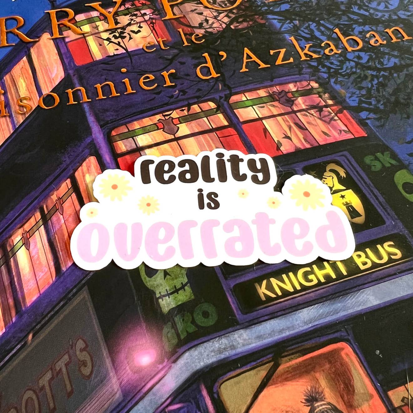 Reality is overrated - Sticker - Yun's Cosy Corner